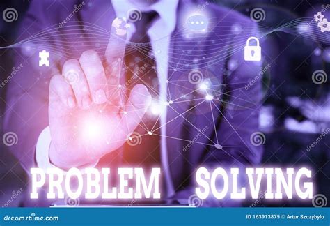 Writing Note Showing Problem Solving Business Photo Showcasing Process Of Finding Solutions To