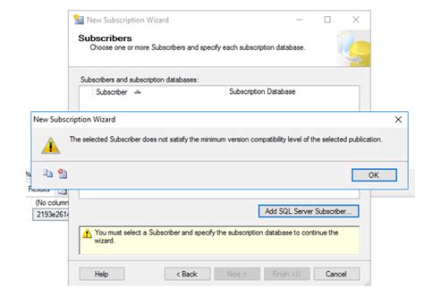 Replication From Sql Server 2014 Publisher Sql Server For Linux 2019 Preview Subscriber