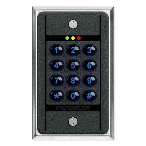 Seco Larm Enforcer Indoor Bluetooth Access Controller Keypad With Proximity Card Reader