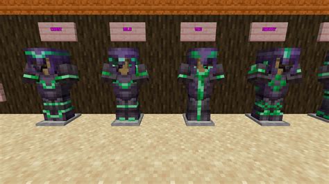 I Have Made All Possible Trim Combinations With Netherite Armor In