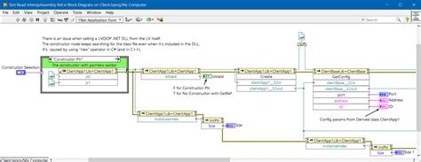 Reusing Net Interop Assembly Dll With Lvoop In Labview Client