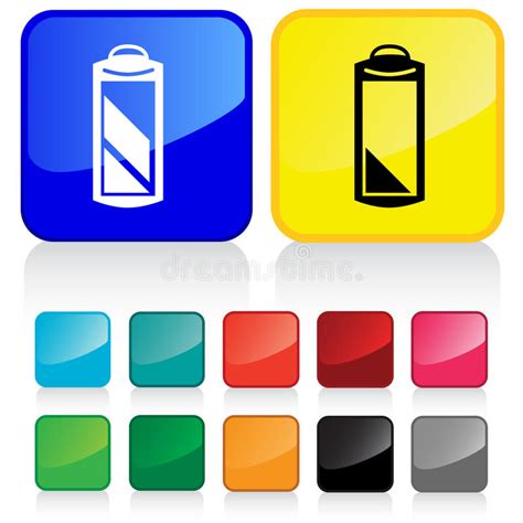 Modern Ui Button Set Switches And Push Buttons Stock Vector