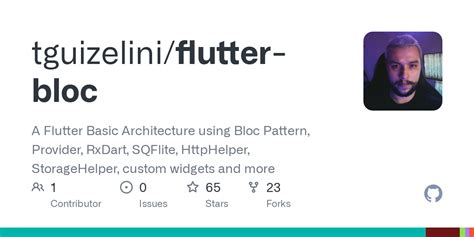 github tguizelini flutter bloc a flutter basic architecture using