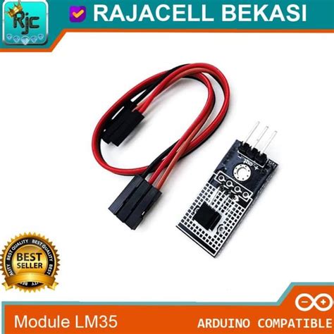 Jual Module Lm35 Sensor Suhu Temperature Thermal Analog Sensor Shopee