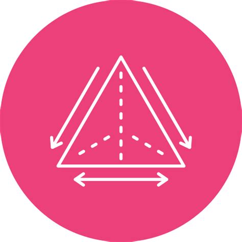 Triangle Generic Color Fill Icon