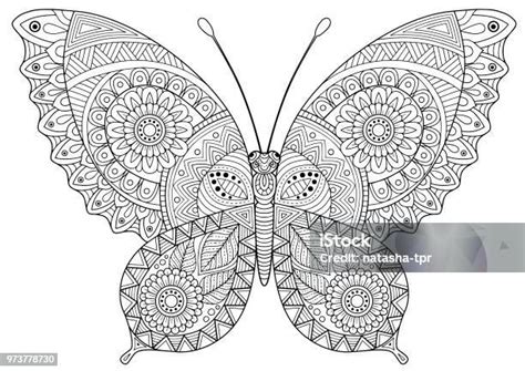 흰색 바탕에의 다시과 흰색 이미지 성인과 어린이 레크리에이션 및 창의력에 대 한 색칠 Antistress 손으로 그린 나비 스타일 T셔츠 디자인 이나 문신에 대 한 0명에