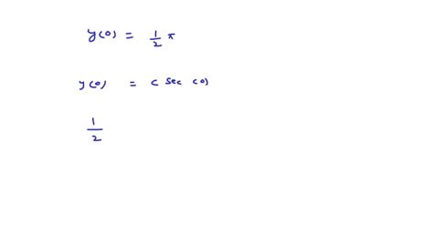 SOLVED Verify That Y Is A Solution Of The ODE Determine From Y The Particular Solution