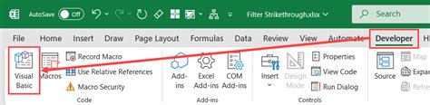 How To Filter Strikethrough In Excel 2 Easy Ways