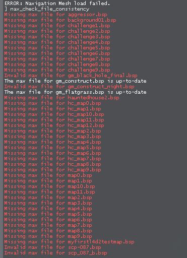 Gmod Not Reconizing Navmesh Files · Issue 5589 · Facepunchgarrysmod