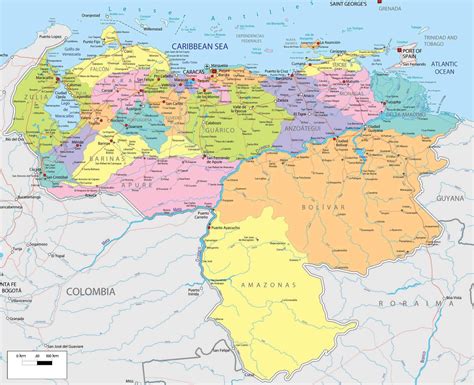 Venezuela Map Guide Of The World