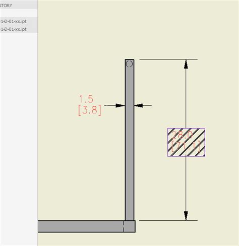 An Iconwarning Symbol If Dimensions Are Overridden In A Drawing