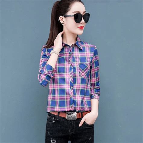 일본 패션시 폰 여성 블라우스 Office 레이디 셔츠와 블라우스 플러스 크기 Xxxl 가을 긴 소매 여자 톱과 블라우스블라우스 And 셔츠 Aliexpress