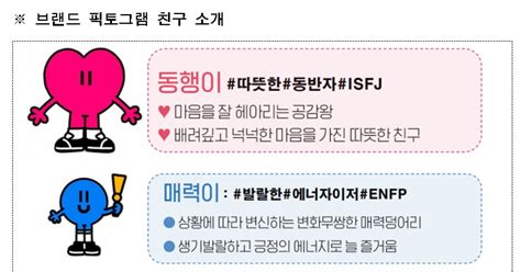 서울 마이서울 픽토그램 친구 동행이·매력이 나왔다