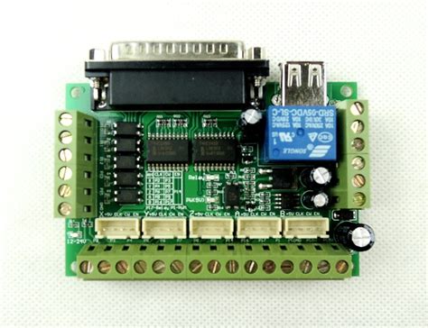 Mach Axis CNC Interface Adapter Breakout Board Controller Board For Stepper Motor Driver With