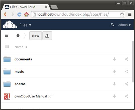 Linux OwnCloud Install