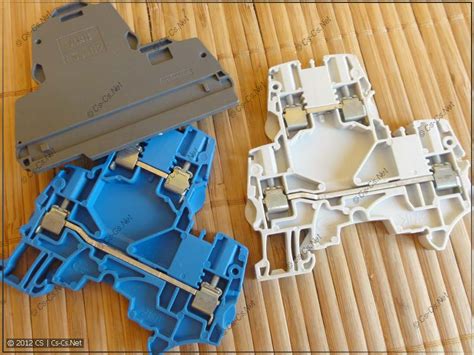 Клеммы на DIN-рейку ABB: Новая серия SNK – CS-CS.Net: Лаборатория ...