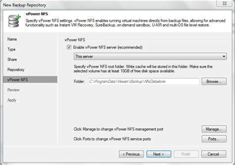 Creating Backup Repository In Veeam Backup Replication 6 5