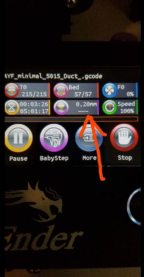 Tft E V Not Showing Layer Number R BIGTREETECH