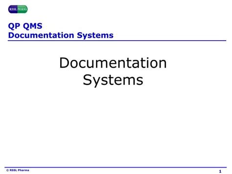 PPT QP QMS Documentation Systems PowerPoint Presentation Free Download ID