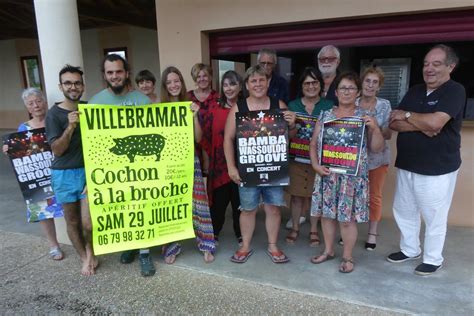 Villebramar Concert Et Cochon à La Broche Au Menu Pour Lassociation