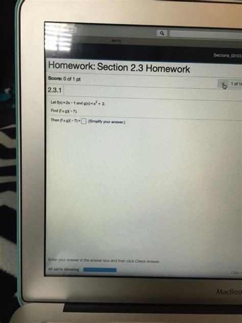 Solved Sections 02 03 Homework Section 2 3 Homework Score