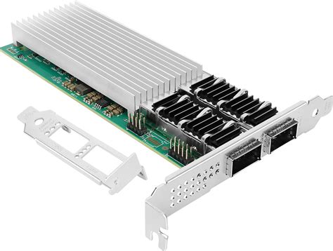 Euqvos Pcie Ethernet Network Card For Intel E810 Cqda2 E810 Cam2 Chipset Pcie 4 0