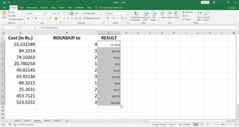 How To Round Off Decimals In MS Excel OfficeBeginner