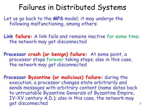 Ppt Consensus Algorithms In Unreliable Distributed Systems Failures Solutions Powerpoint