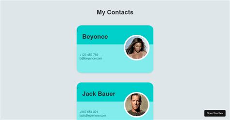 React Props Practice Forked Codesandbox