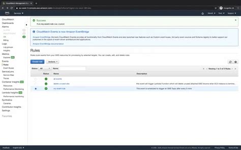 How To Create A Cloudwatch Event Rule In Aws