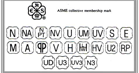 ASME STAMPS