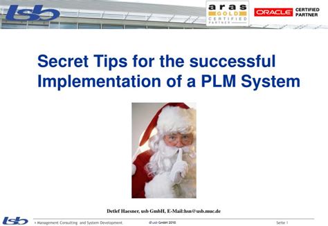 PPT Secret Tips For The Successful Implementation Of A PLM System PowerPoint Presentation ID