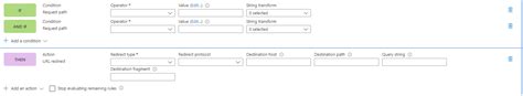 How To Redirect Url In Azure Front Door With Or Condition Stack Overflow