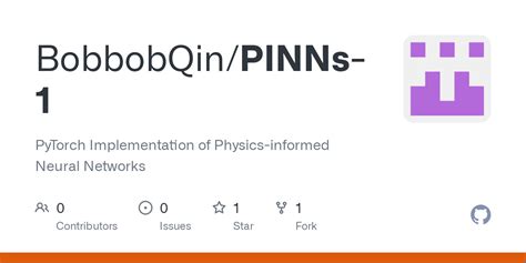 github bobbobqin pinns 1 pytorch implementation of physics informed