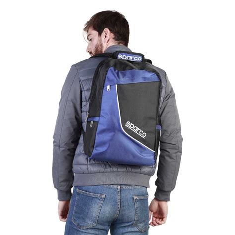 Sparco F12 Blue Backpack Bag » Sparco Fashion AU|NZ