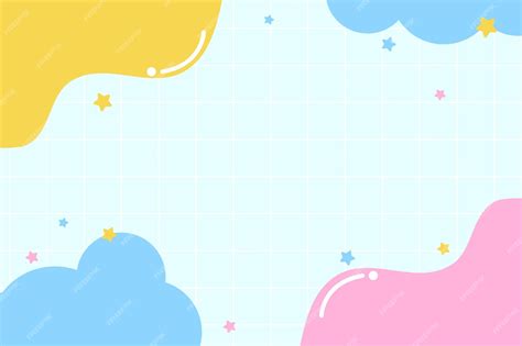 Premium Vector Cute Background Pattern Grid Vector