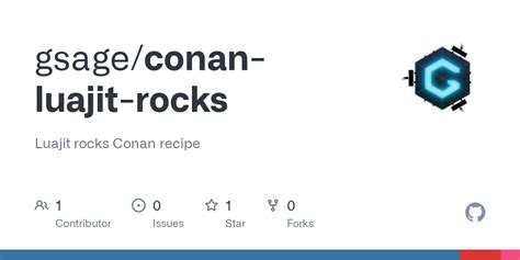 github gsage conan luajit rocks luajit rocks conan recipe