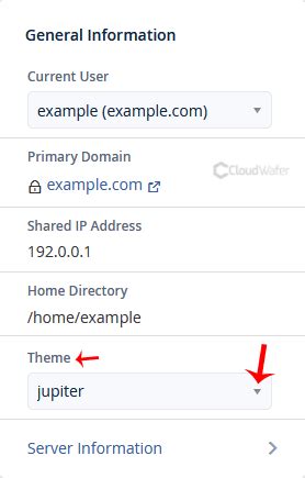How To Change CPanels Style Theme Help Cloudwafer Com
