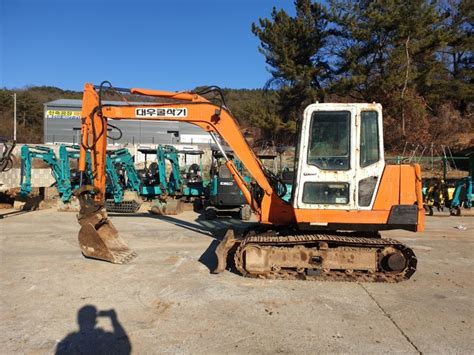 중고 굴삭기 대우 솔라50 농장용 굴삭기 네이버 블로그