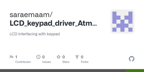 Github Saraemaamlcdkeypaddriveratmega32 Lcd Interfacing With Keypad