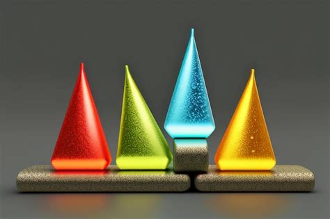 Premium Ai Image Artistic Abstract Creative Colorful 3d Rendering