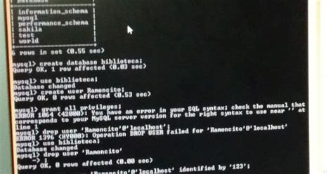 Commit Y Rollback En Mysql
