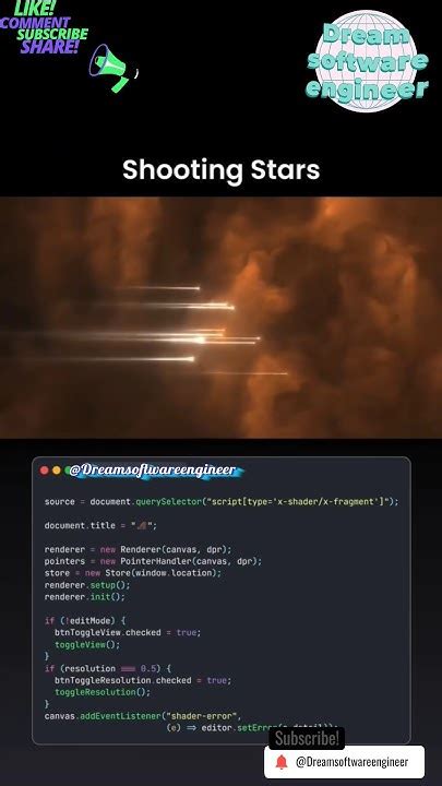 Shooting Star Coding Shortsfeed Python Tiktok Fullstackwebdeveloper Trending Ytshorts