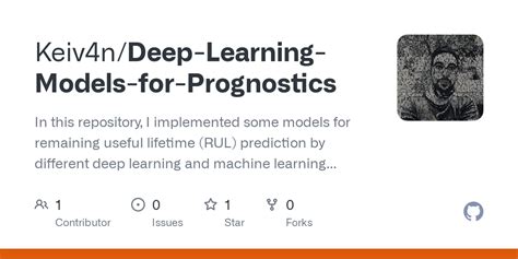 Github Keiv4ndeep Learning Models For Prognostics In This