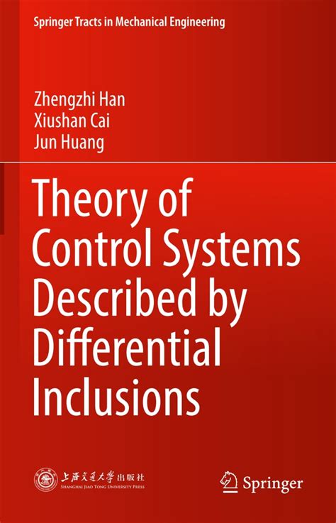 Theory Of Control Systems Described By Differential Inclusions Premiumjs Store