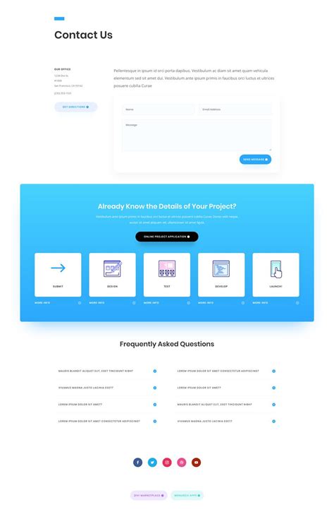 Get A Free App Developer Layout Pack For Divi