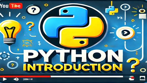 Python Introduction Python Programming Learnpython Pythonforbeginners Codingtutorials Youtube