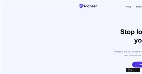 react landing page clone codesandbox