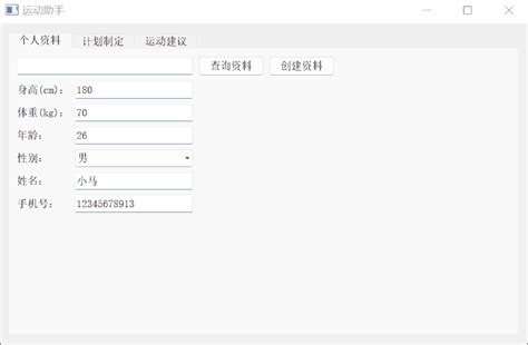 C、 Qt简易运动助手程序qt C体检单 Csdn博客