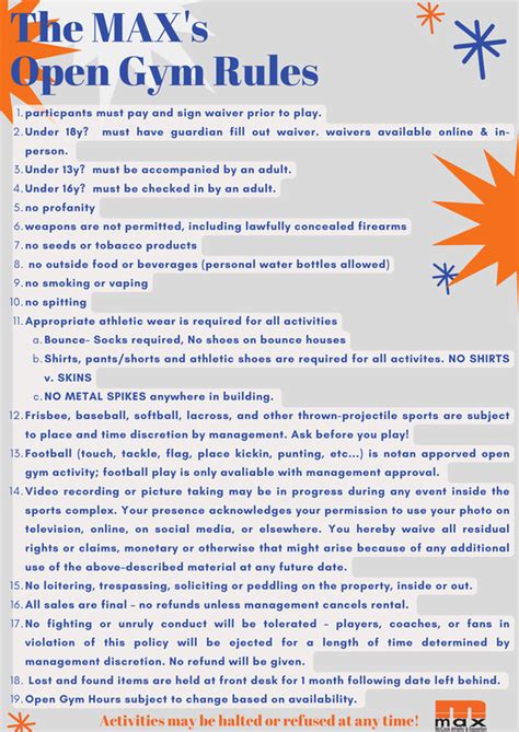 Open Gyms Max Mccook Mccook Athletic And Exposition